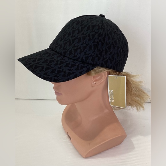 Michael Kors | Accessories | Michael Kors Signature Baseball Cap Hat ...